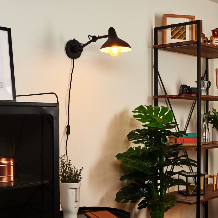 Fort Wall Light black, white H3412664 | illumination.co.uk