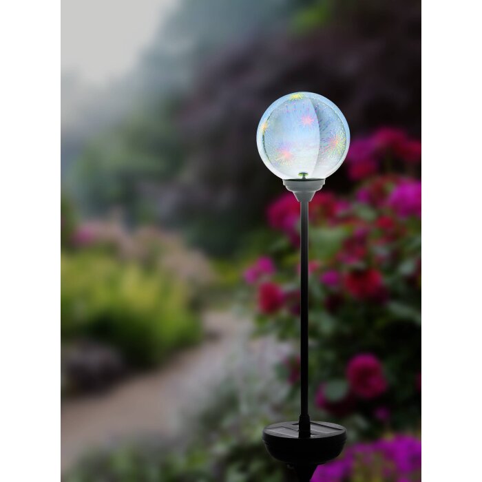 Eglo KUGEL solar light LED black 48717 | illumination.co.uk