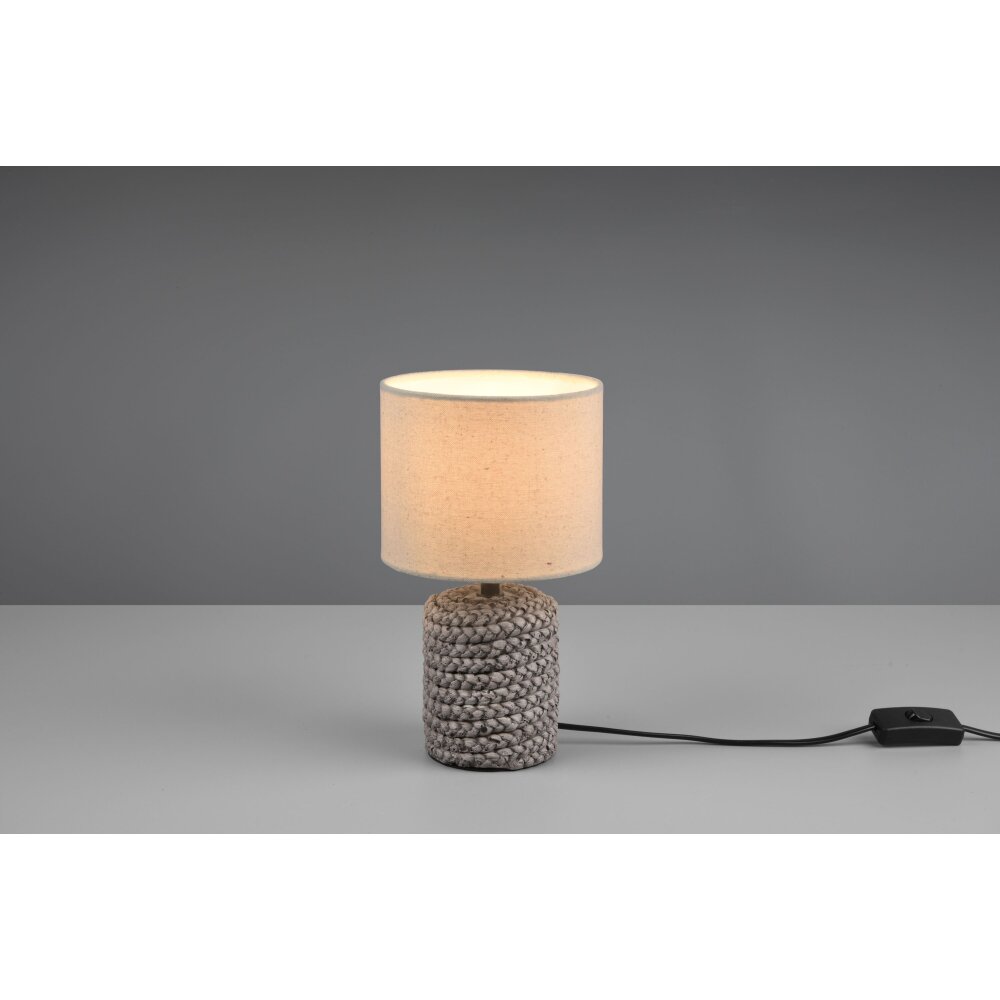 Reality Mala Table lamp brown R50941044 | illumination.co.uk