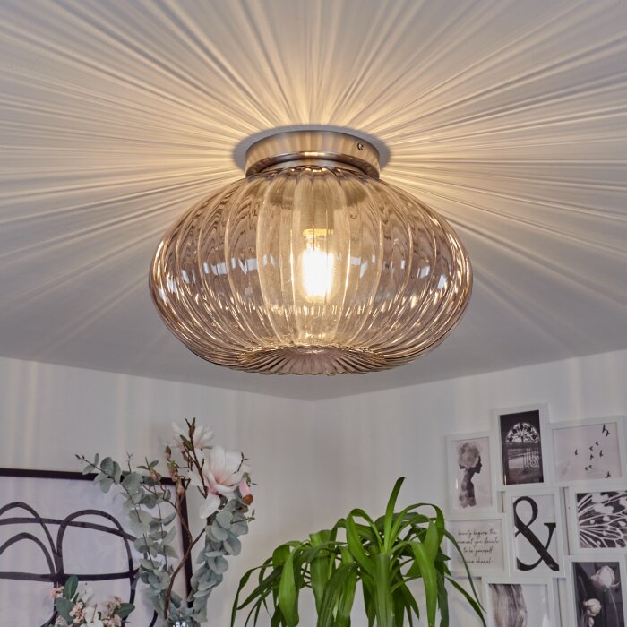 CHAPAL Ceiling Light Smoke-coloured H3569733 | illumination.co.uk