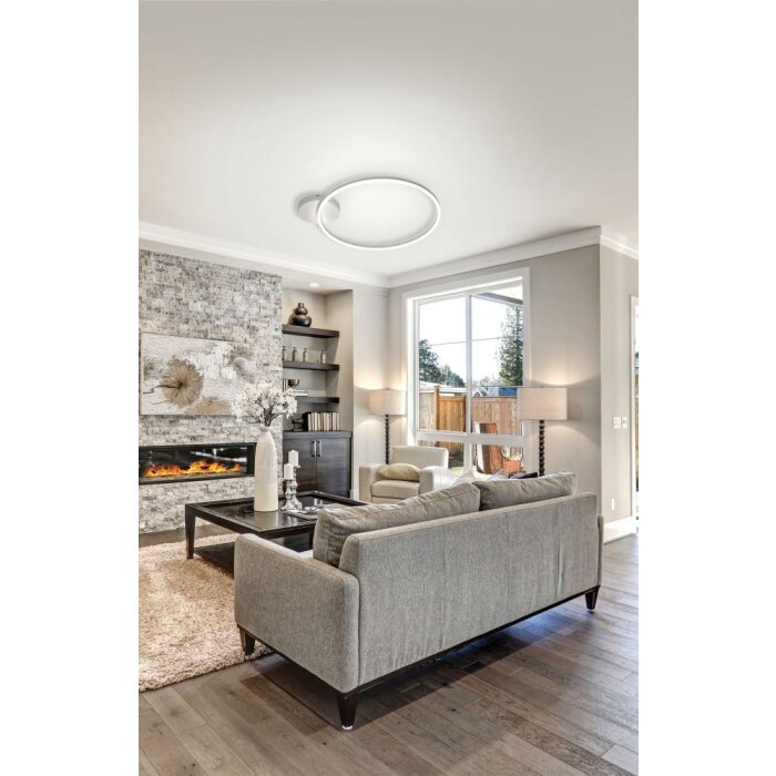 Fabas Luce Giotto Ceiling Light LED white 3508-61-102 | illumination.co.uk