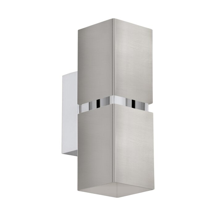 Eglo PASSA wall light LED matt nickel 96264 | illumination.co.uk