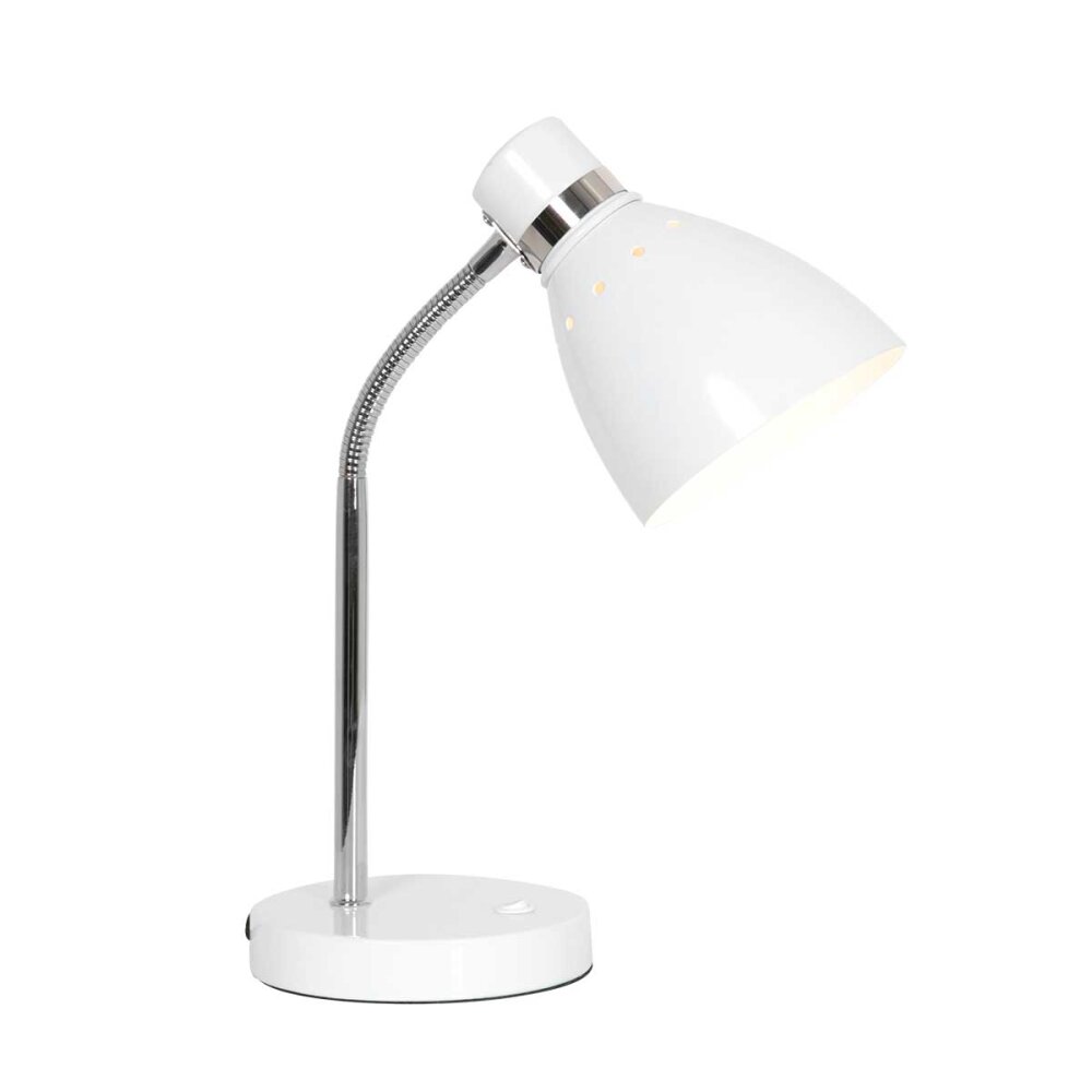 Steinhauer Spring Table lamp white 3391W | illumination.co.uk