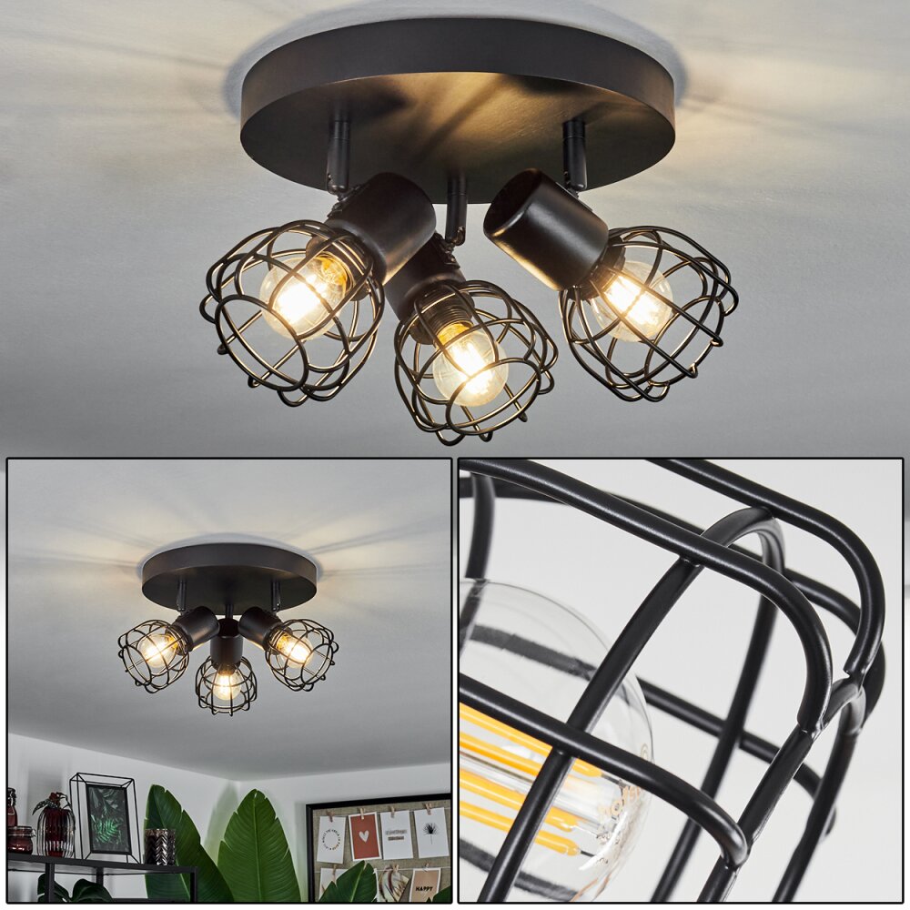 Piment Ceiling Light black H3642443 | illumination.co.uk