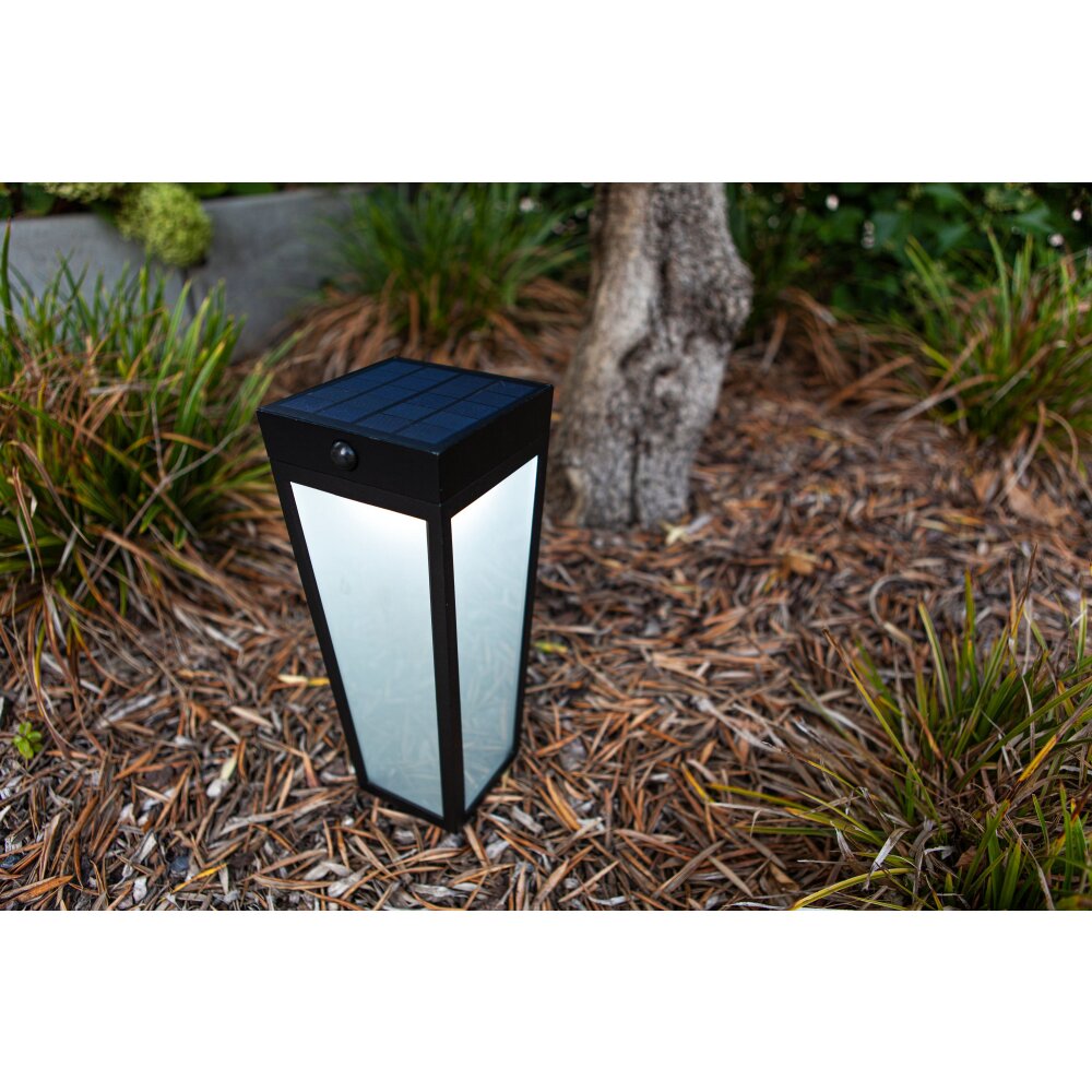 Lutec Dias Solar lights LED black 6996601012 | illumination.co.uk
