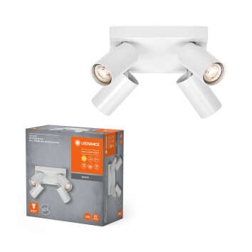 Ledvance Lights Spot ceiling light LED white, 2-light sources ...