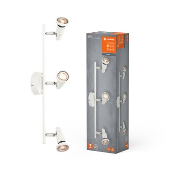 Ledvance Lights Spot ceiling light LED black, 4-light sources ...
