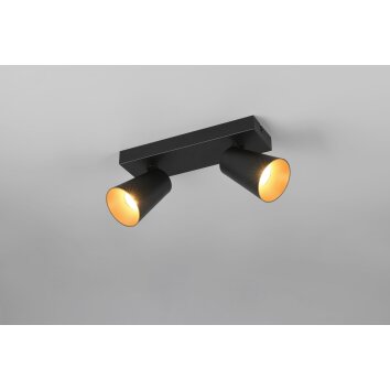 Trio lights Sharp ceiling spotlight black, 4-light sources 817100432 ...