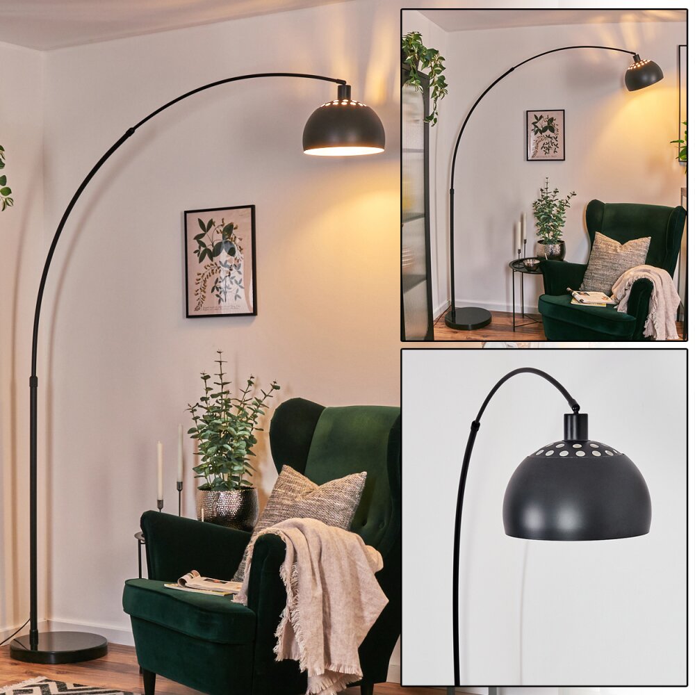 Baloca floor lamp black, 1-light source H3886564 | illumination.co.uk