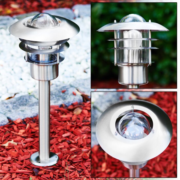 JUVA pedestal light stainless steel H3080443 | illumination.co.uk